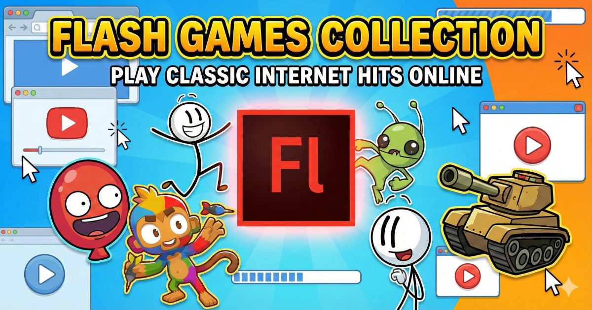 Play Flash Games Online - Unblocked & Safe | ClassicGamesFree