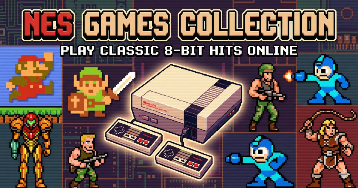 Play Nintendo (NES) Games Online - Free Emulator | ClassicGamesFree